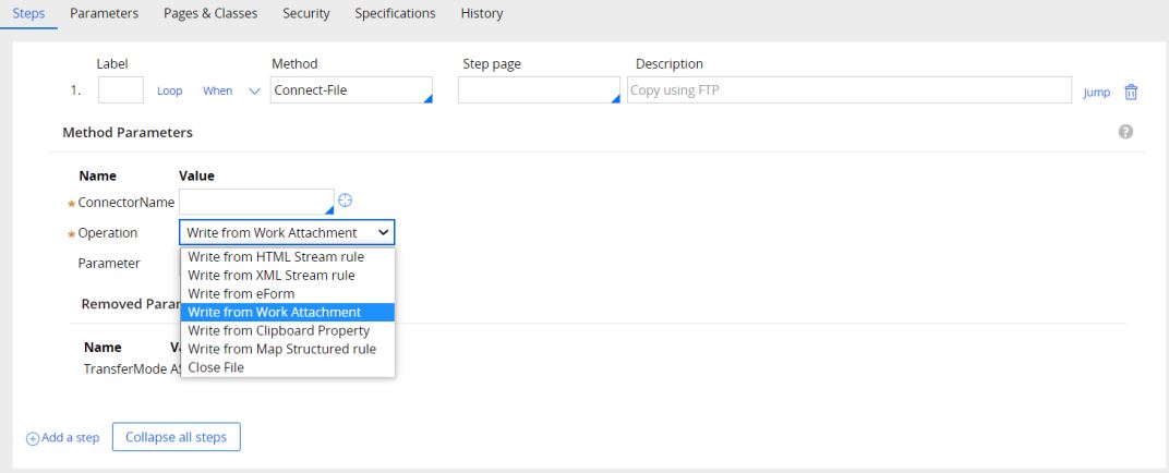 How to place the uploaded files in separate folder in Pega server | Support Center
